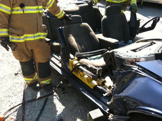 Auto Extrication Training - LaGrange Fire & Rescue Department